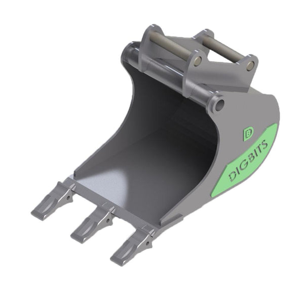 450mm Scandinavian Trench Bucket - With Teeth - 2-4 – DIGBITS Limited