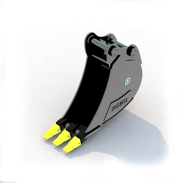 JCB JS300 600mm / 24" Digging Bucket 30-35t - 90mm pins – DIGBITS Limited