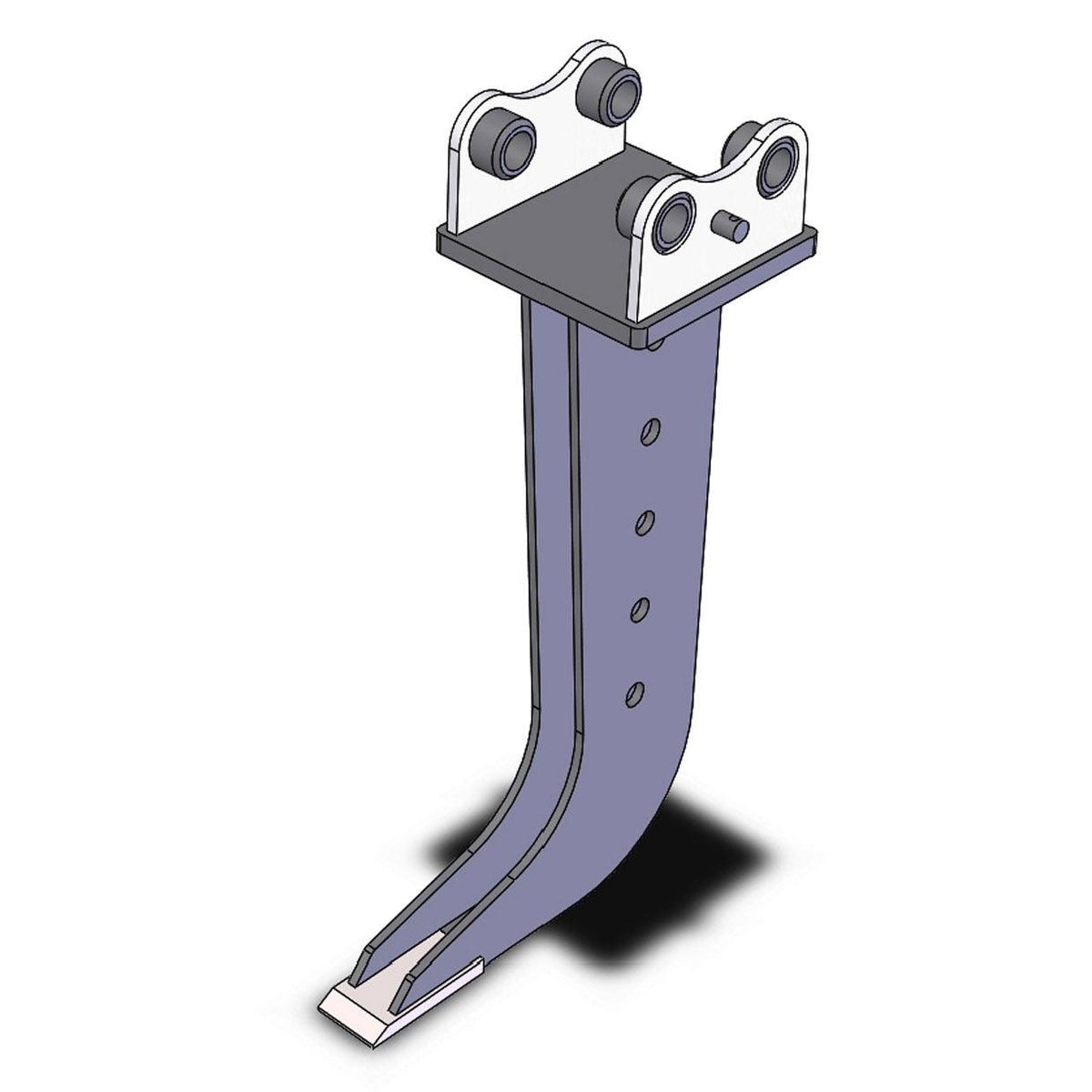 KUBOTA KX61 75mm Wide 700mm Deep Clay Spade 2 to 3.2t mini diggers ...