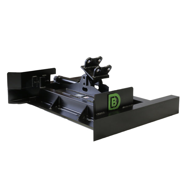 1200mm / 48" Wide Tilting Grading Beam for 1.0 to 1.9t excavators, by ...